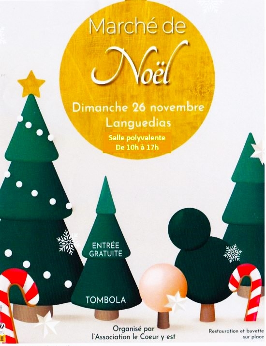 Marché de Noël à Languédias le dimanche 26 novembre 2023 | Mois de l'ESS